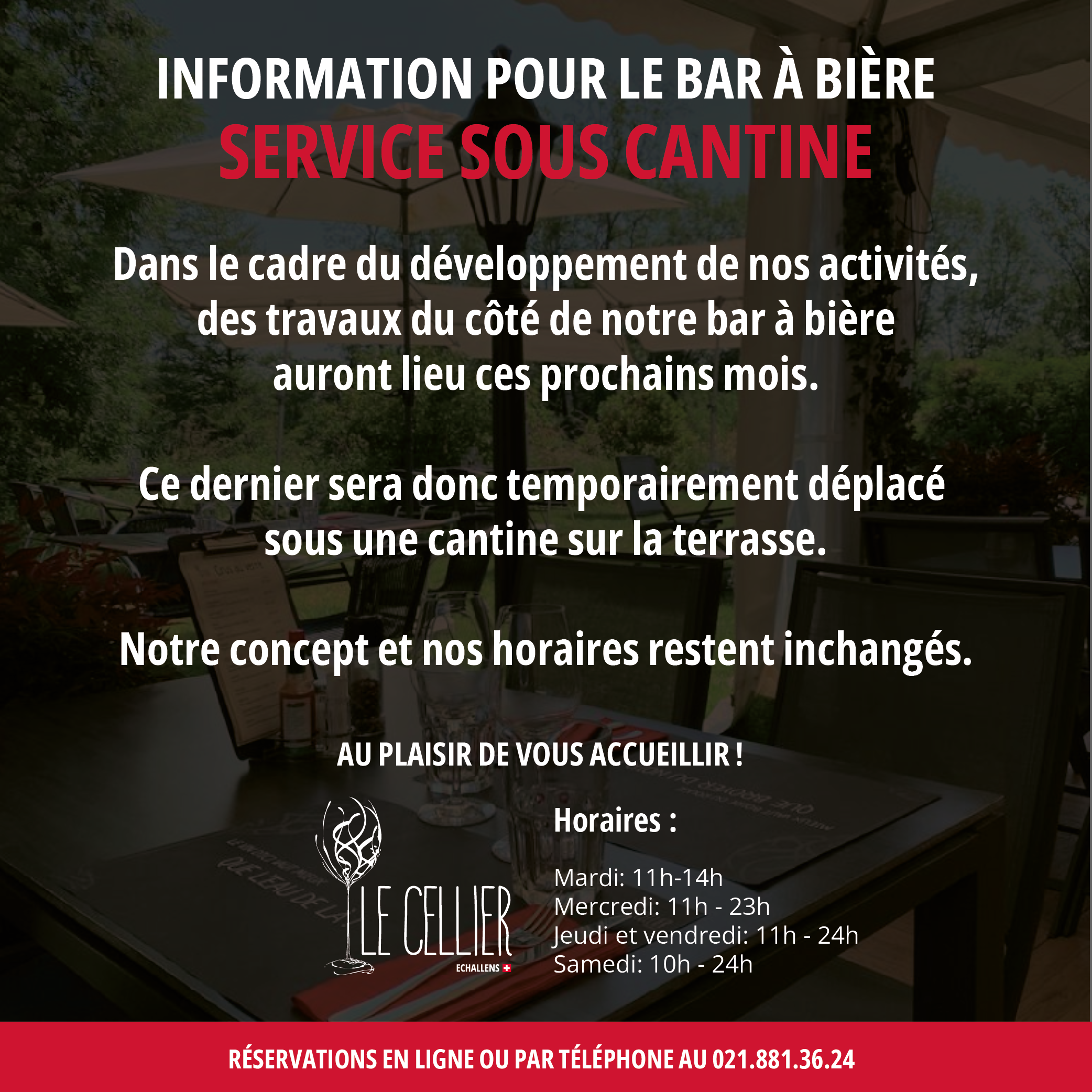 Le Cellier Echallens – Bar à vin à Echallens